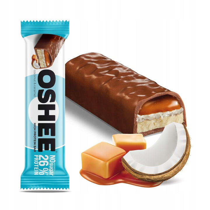 Oshee Baton Proteinowy Coconut Carmel 48g – Polski Sklep Online