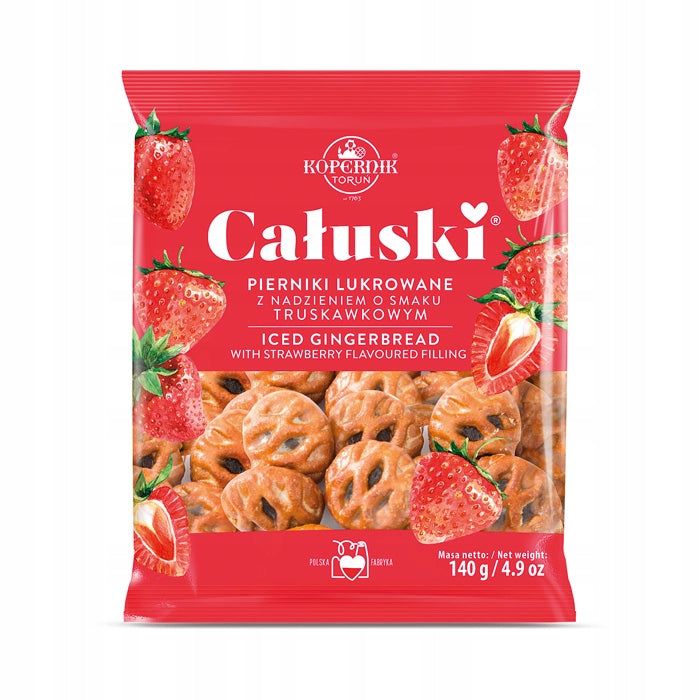 Kopernik Toruńskie Pierniki Całuski Z Nadzieniem Truskawkowym 140G ...